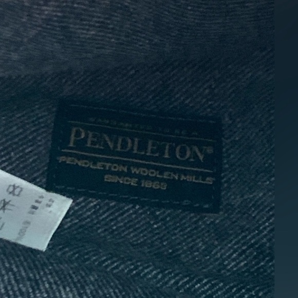 Pendleton | Bags | Pendleton Leather Bucket Bag Soft Leather With Cinch ...